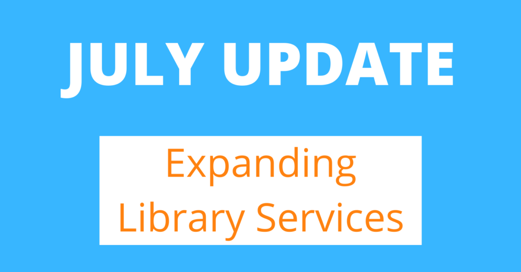 July Library Service Updates - Deerfield Public Library