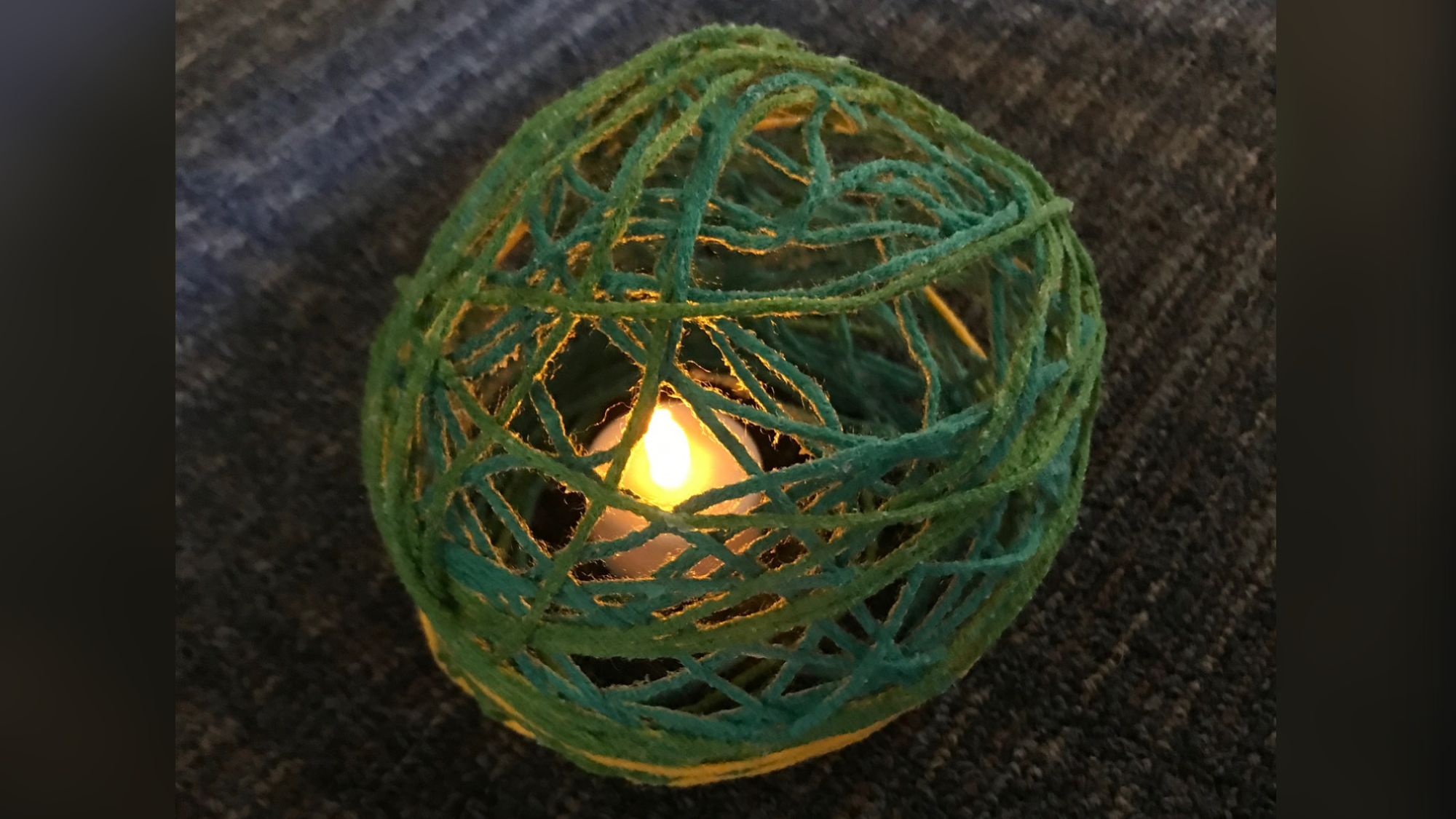 July Teen Grab & Go Craft: Yarn Lanterns - Deerfield Public Library