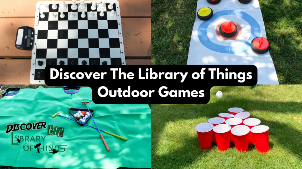 Discover The Library of Things: Outdoor Games